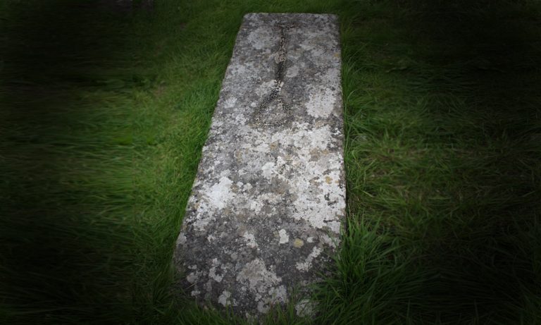 Medieval grave-slab at Killinaboy depicts forgotten relics