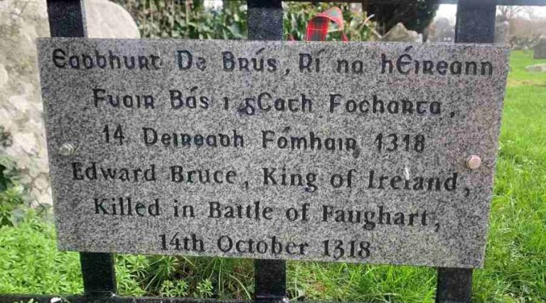 Bringing the 1318 Battle of Faughart and Edward Bruce back into focus