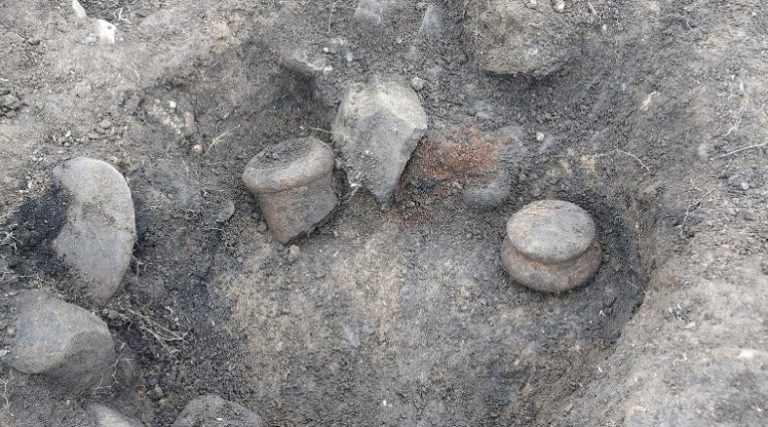 First intact Roman pot found in Ireland at Iron Age site during ...