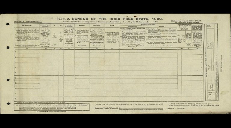 Release of AGI’s free guide to the 1926 census