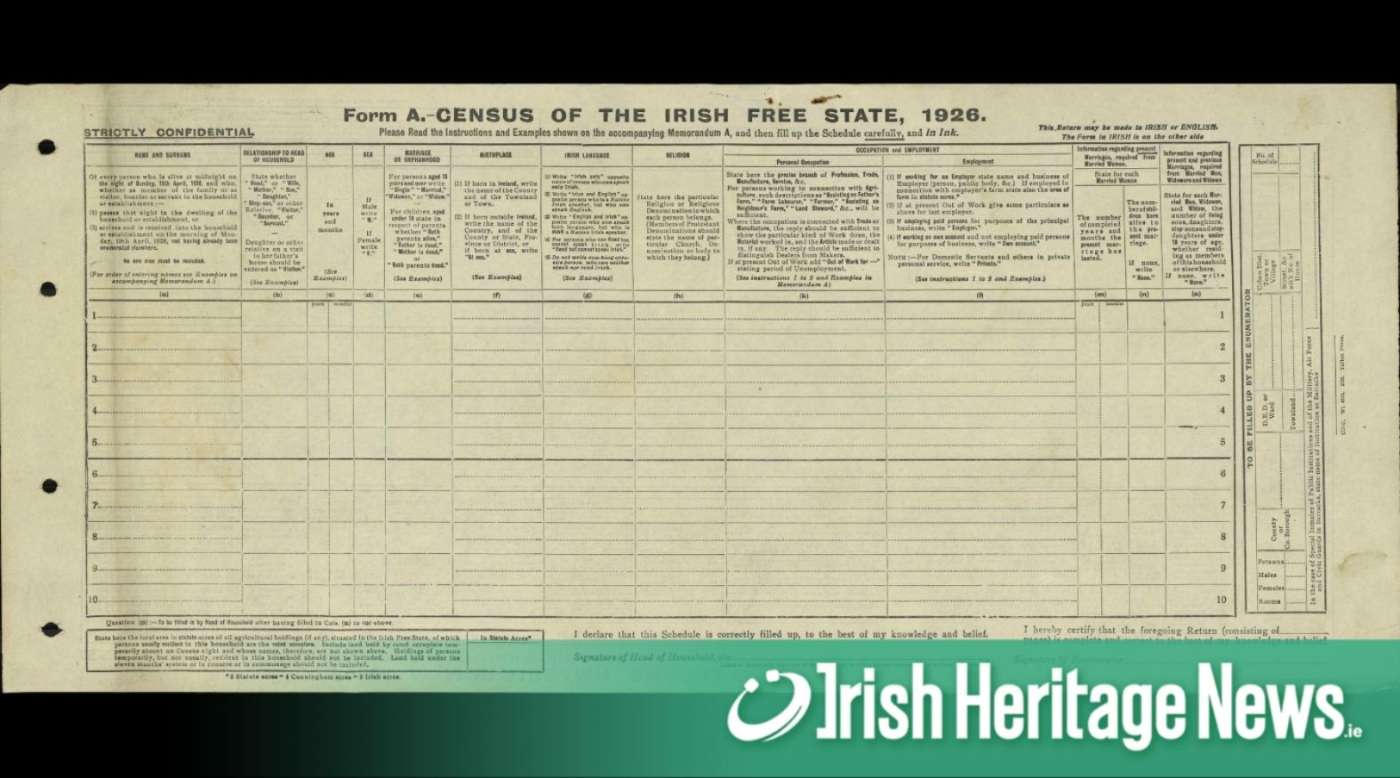 A closer look at the public programme for the 1926 census release